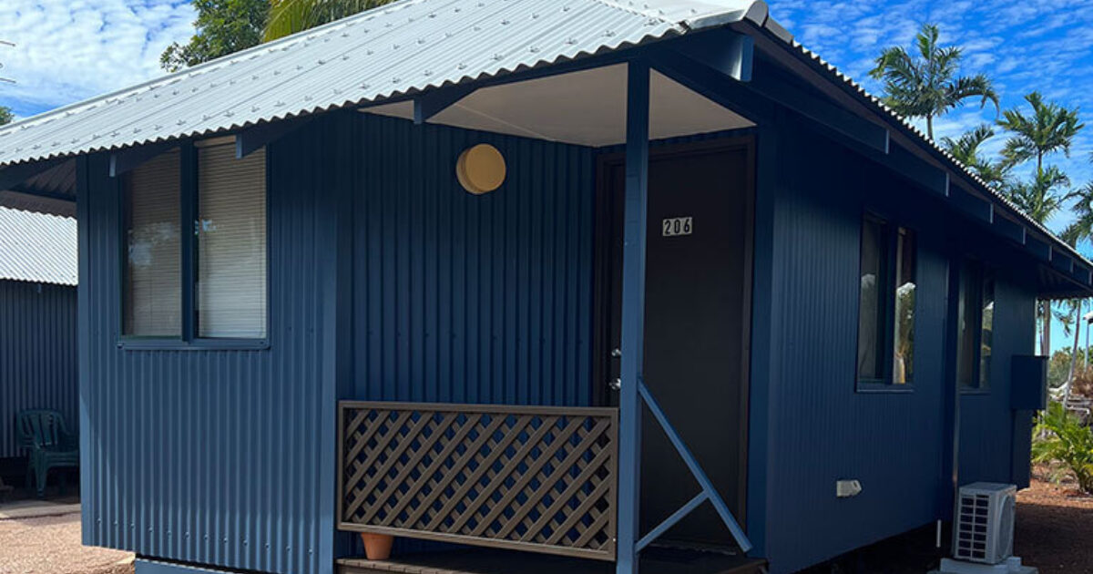 Broome Vacation Village Caravan Park | Standard Cabin (Sleeps Two)