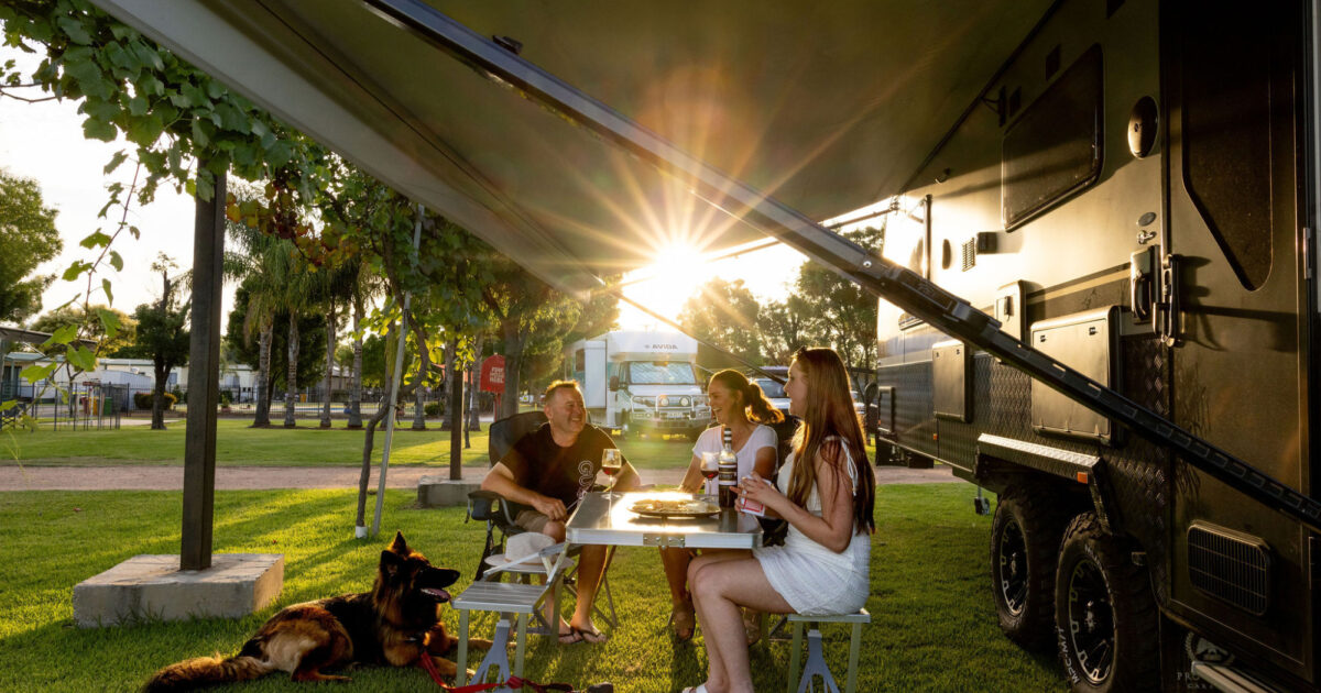 BIG4 Red Cliffs Caravan Park | Vine Powered Site (Grass)